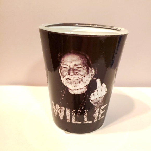 Mid-South Products | Dining | Willie Nelson Shot Glass | Poshmark